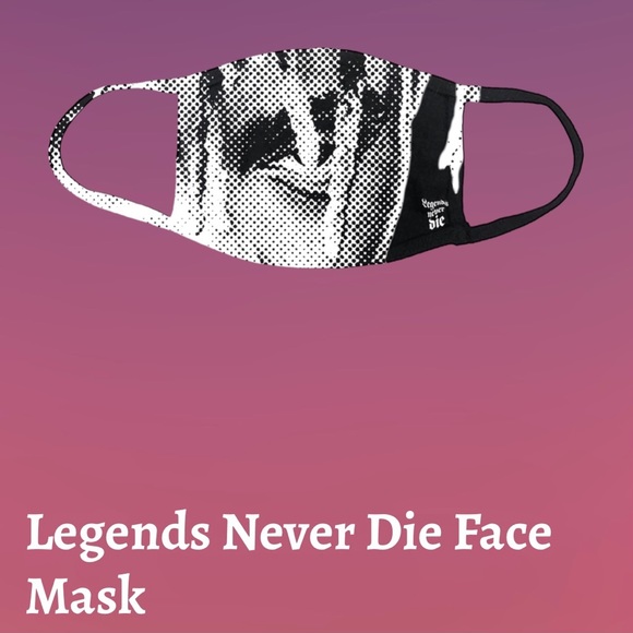 Juice Wrld | Other | Juice Wrld Legends Never Die Face Mask | Poshmark